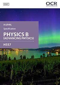 AS And A Level Physics B Advancing Physics H157 H557