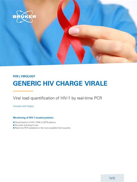 Bruker • Microbiology And Infection Diagnostics On Linkedin Viral Load Quantification Of Hiv 1 By