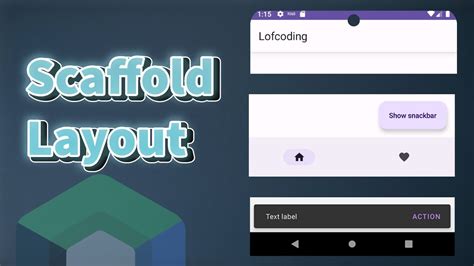 Layout Your Screens Using The Scaffold Component Compose Youtube