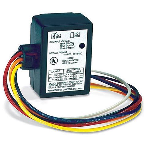 Sae Ssu Ric 2 Ric Series Multi Voltage Relay Module