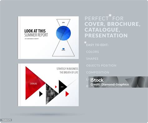 다채로운 삼각형 그림자 삼각형 디자인 프레 젠 테이 션 템플릿입니다 현대 수평 배너의 추상적인 벡터 세트 0명에 대한 스톡 벡터