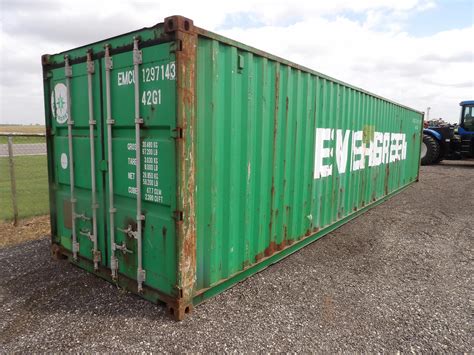 2006 Evergreen 40 Shipping Container Auctions Equipmentfacts