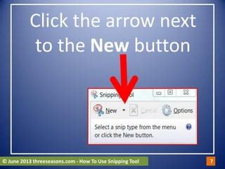 How To Use Snipping Tool PDF Computing Technology Computing