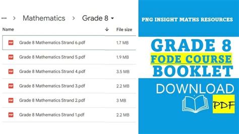 Grade 9 Maths Questions And Answers Booklet Pdf Fode Maths