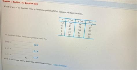 Solved Chapter 1 Section 1 5 Question 035 Which If Any
