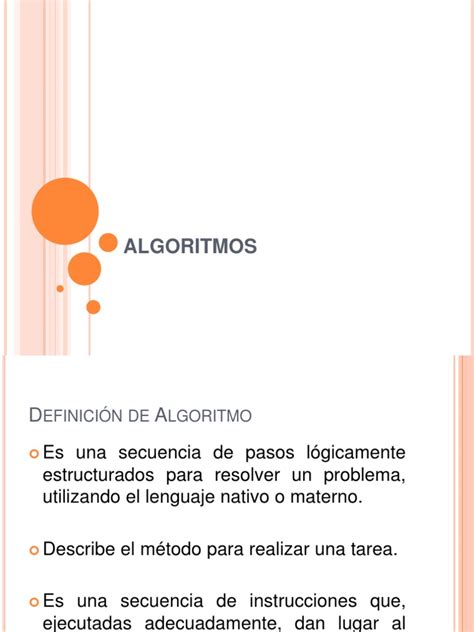 Algoritmos Pdf Algoritmos Enseñanza De Matemática