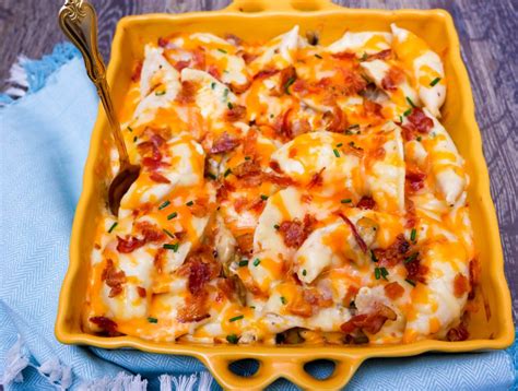 Comforting Perogie Pierogi Casserole With Bacon Powered By Mom