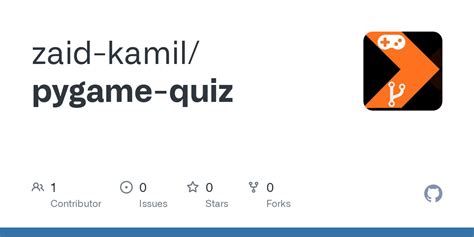 Github Zaid Kamilpygame Quiz