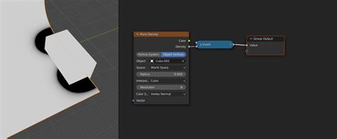 Node Editor Cycles Shade Based On Proximity To Another Object S