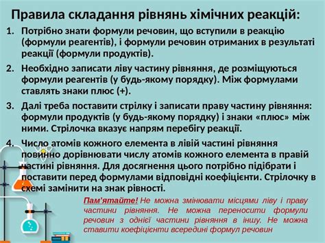 Презентація до уроку хімії в 7 класі Хімічні рівняння Презентація Хімія