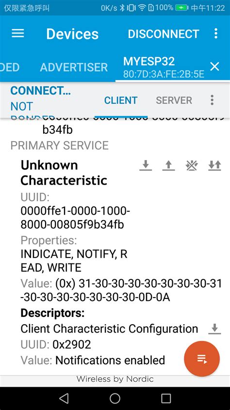 Manufacturer Data And Disconnect Issue 776 Nkolban Esp32 Snippets