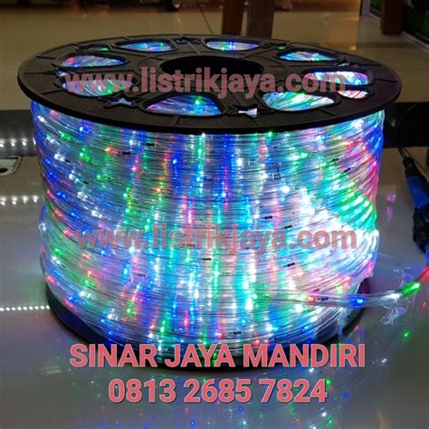 Jual Led Selang Bulat Warna Warni Rgb Sinar Jaya Mandiri