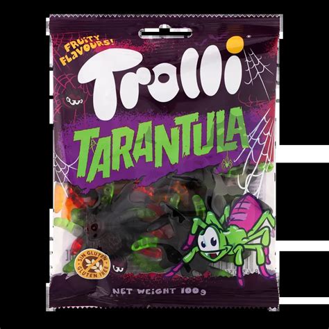 Цукерки Trolli Тарантули жувальні 100г онлайн супермаркет «Сільпо