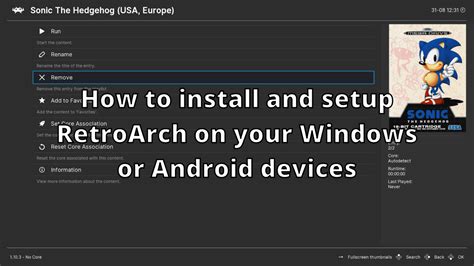 Como Instalar E Configurar O Retroarch Nos Seus Dispositivos Windows Ou Android