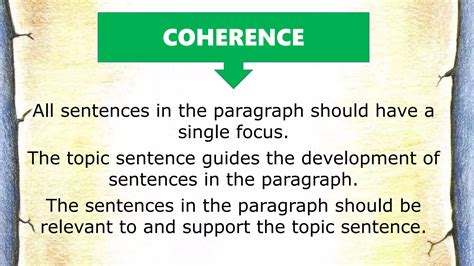 Coherence And Cohesion Ppt