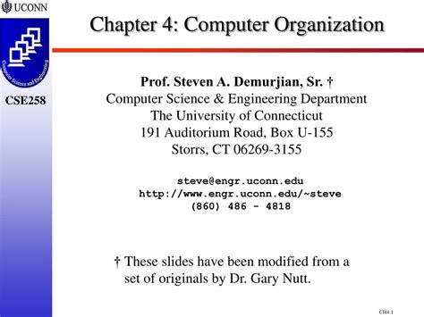 Ppt Chapter 4 Computer Organization Powerpoint Presentation Free Download Id5512806