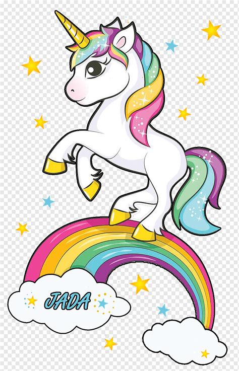Unicorn Pelangi Png PNGWing