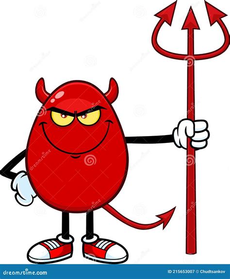 Deviled Egg Cartoon Character Pointing To A Blank Sign Stock Vector Illustration Of Character