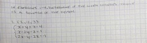 solved in exercises 1 4 determine if the given ordered
