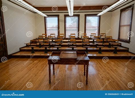 Original Classroom Riser Seating From 1917 In Fleming Hall Western New Mexico University