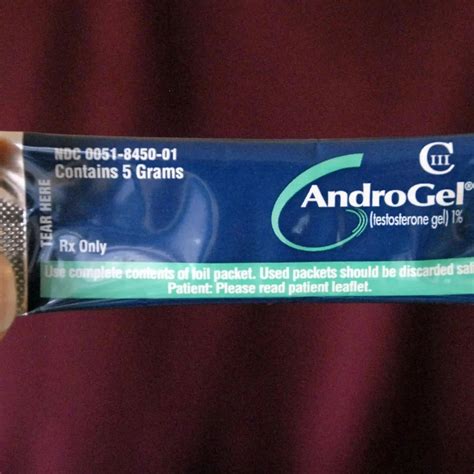 Androgel Testosterone Gel At ₹ 150piece Steroid Injection And
