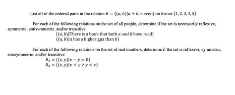 Solved Discrete Mathematical Structures I Need Help With Chegg