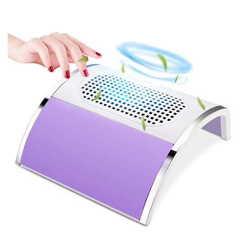 Nail Dust Vacuum Nail Vacuum Cleaner 80w High Power Dust Extractor For