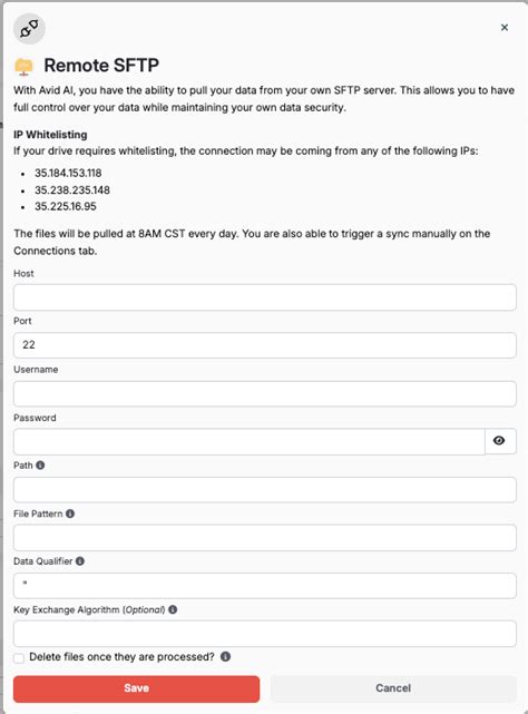 How To Connect Sftp Avid