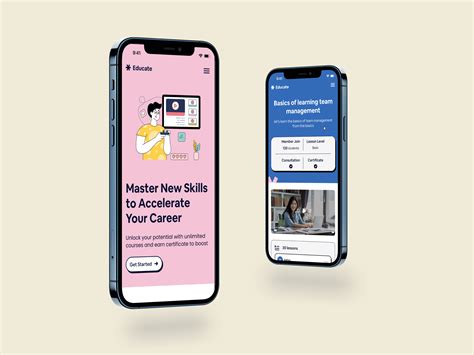 Responsive Web Mobile For Educate By Magika On Dribbble