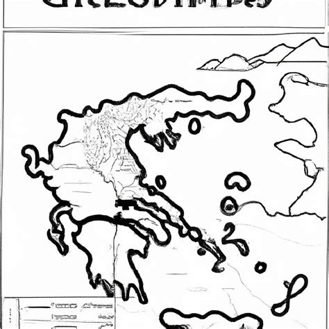 Mergulhe Na História Com O Mapa Da Grécia Antiga Para Imprimir E Colorir