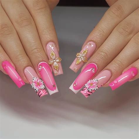 270 Nail Desgins Ideas In 2025 Long Acrylic Nails Square Acrylic