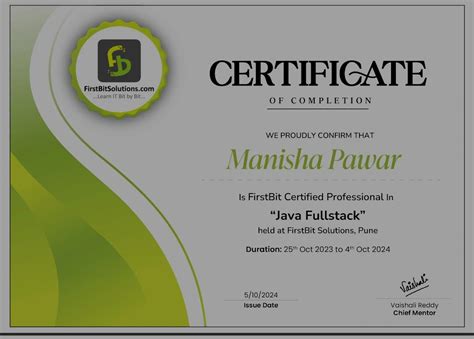 Im Happy To Share That I Completed The Java Fullstack Certification