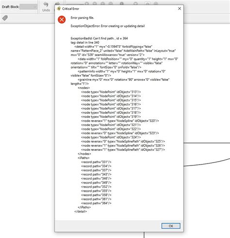 Help Error Parsing File Bug Reports Issues Seamly Patterns Forum