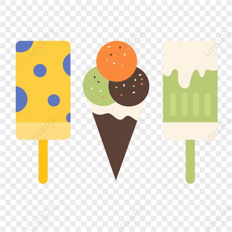 아이스크림 Png 일러스트 무료 다운로드 Lovepik