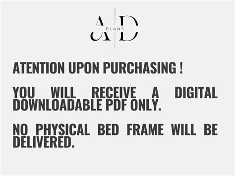 Twin Size Floating Bed And Floating Nightstands Complete Digital Plan Minimal Bed Frame Easiest