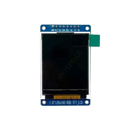 1 8寸tft lcd液晶显示屏 128x160分辨率 st7735s驱动ic spi串口