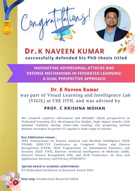 Phd Research Cseiith Department Of Cse Iit Hyderabad 10 Comments