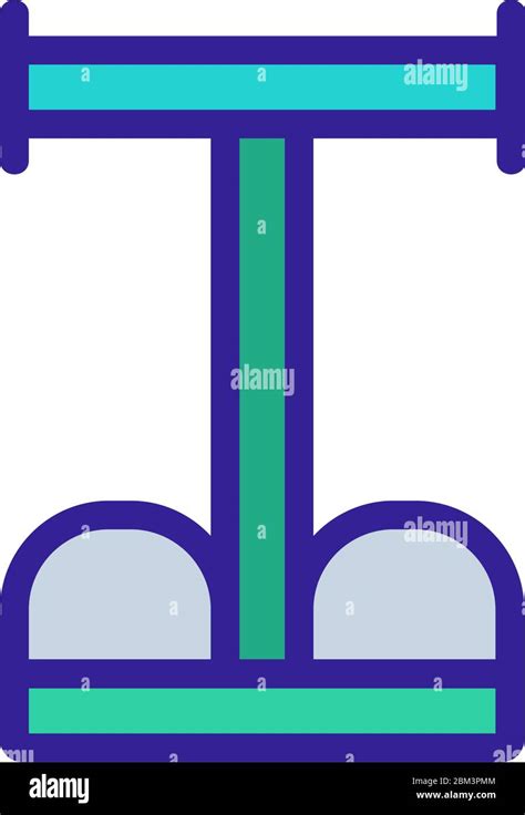 Multifunctional Expander Icon Vector Outline Illustration Stock Vector