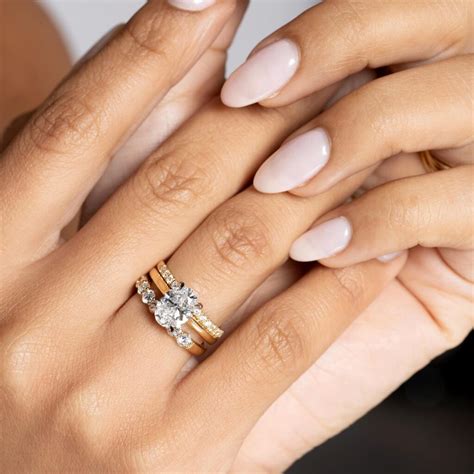 15 Wedding Band Stack Ideas To Copy Withlovelive