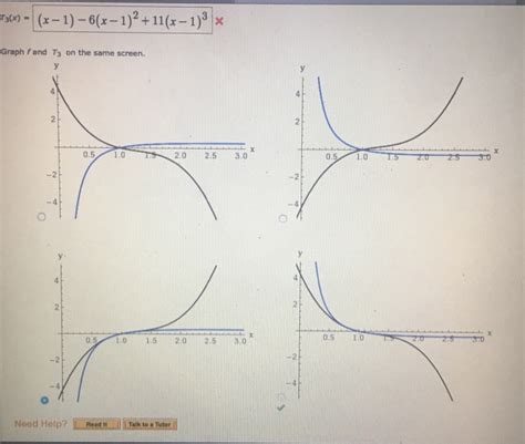 solved find the taylor polynomial t3 x for the function