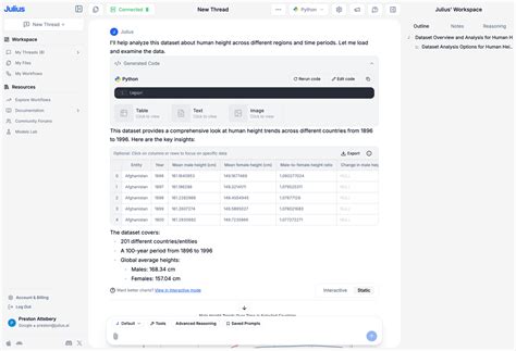 excel ai generate formulas and analyze data with julius