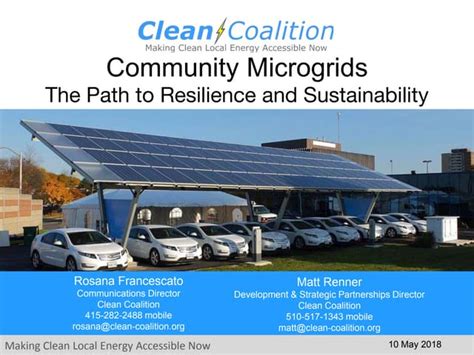 Community Microgrids The Path To Resilience And Sustainability 510