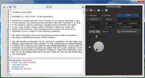 Qt控件美化 用好cssqss可视化工具qssstylesheeteditor Csdn博客