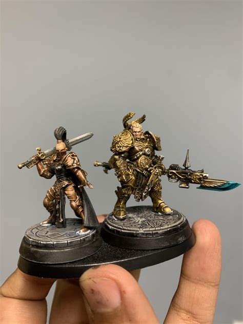 Aleya And Valerian Talons Of The Emperor Radeptuscustodes