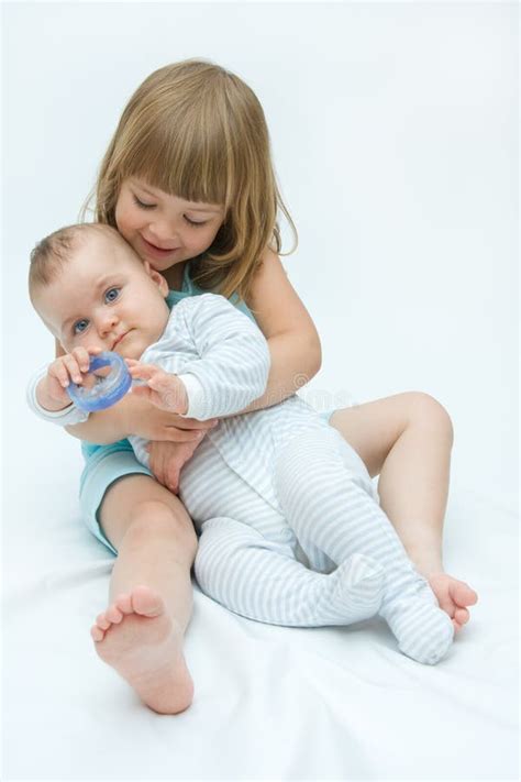 Loving Siblings Stock Image Image Of Innocent Innocence 6106911