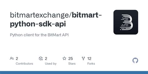 Github Bitmartexchange Bitmart Python Sdk Api Python Client For The Bitmart Api
