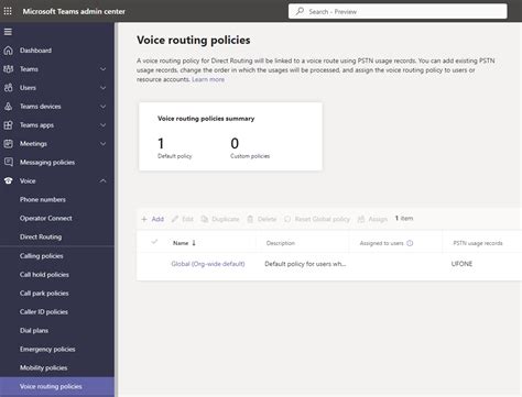 Configuring Microsoft Teams Direct Routing