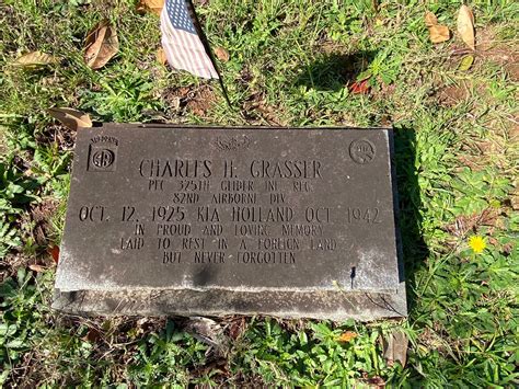 Pfc Charles Henry Grasser 1925 1942 Find A Grave Memorial