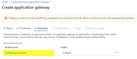 Azure Path Based Routing To Multiple Backends Serving Subsequent