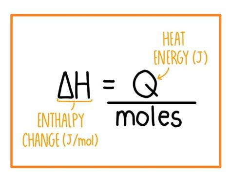 Enthalpy Changes Pt Flashcards Quizlet